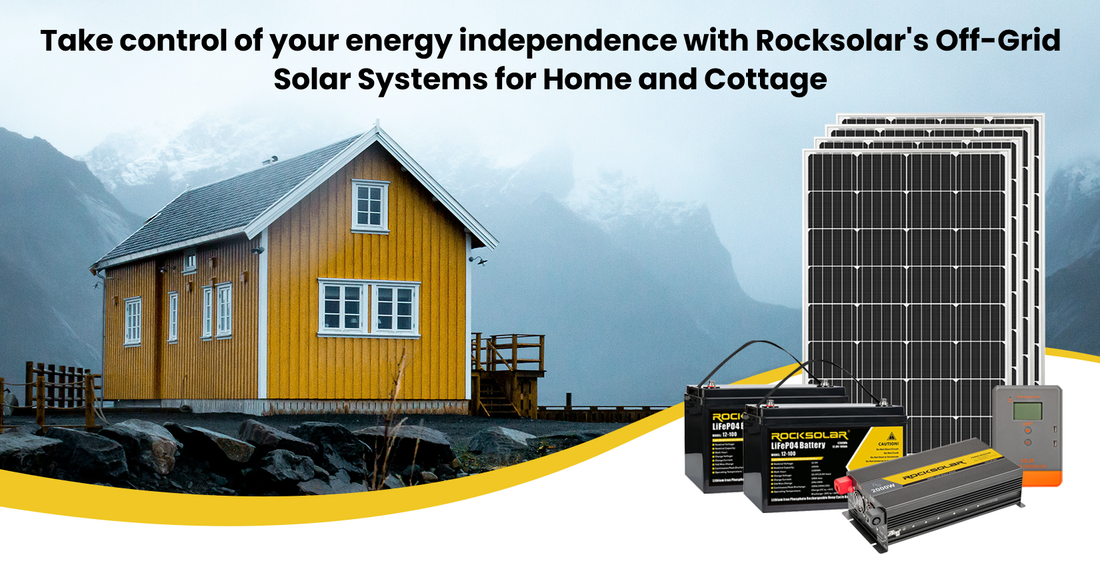 Off Grid Solar Kits for Home & Cottage – ROCKSOLAR CANADA
