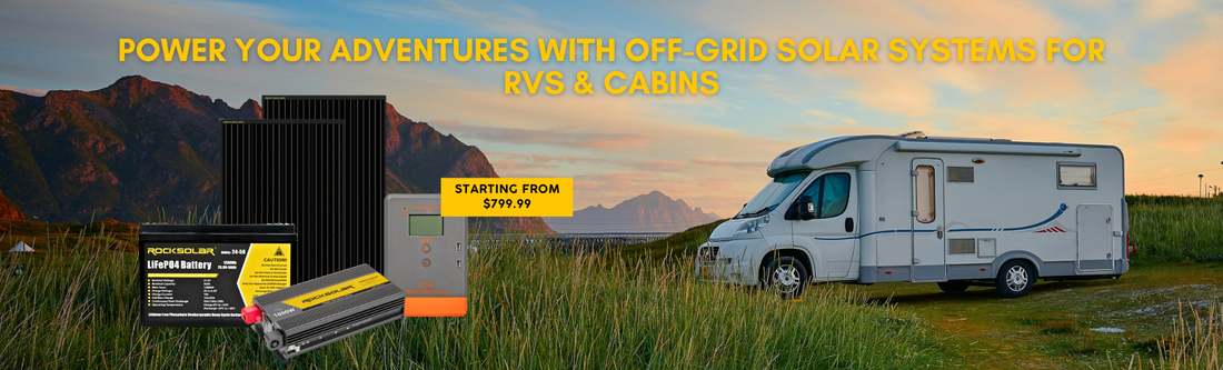 Off-Grid Solar Systems For RVs & Cabins | Complete Solar Kits ...